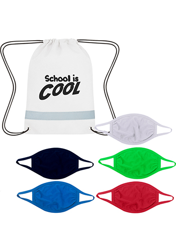 Personalized Youth Back To School 5-Day Mask Kit | X20370 - DiscountMugs