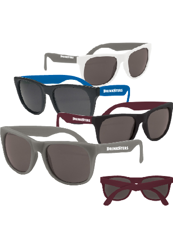 Custom Rubber Sunglasses | X10225 - DiscountMugs
