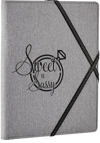 Custom Heathered Writing Pads |SM3603 - DiscountMugs