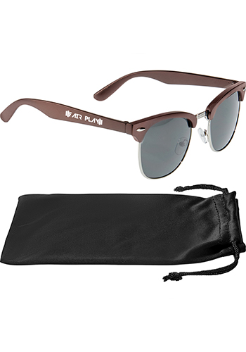 Printed Islander Sunglasses with Microfiber Pouch |SM7897 - DiscountMugs