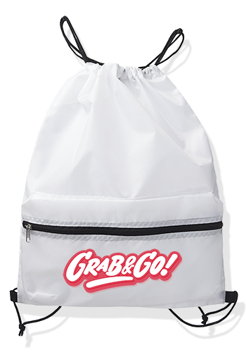 Customized Augusta Drawstring Backpacks with Front Pocket | BPK93 ...