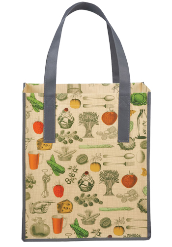 Custom Big Grocery Vintage Laminated Non-Woven Tote | SM5997 - DiscountMugs