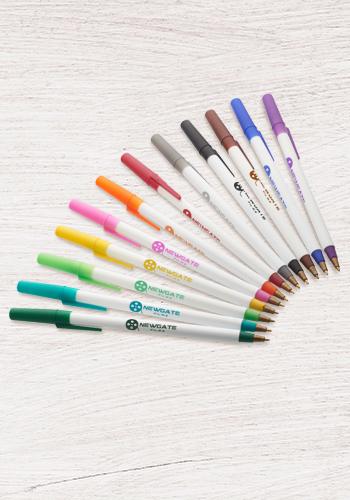 Personalized Blue Ink Ballpoint Pens | BP100B - Discount Pens