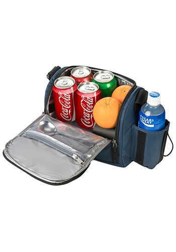 Printed Compact Leakproof 6-Can Insulated Cooler Bag |IDCB13359 ...