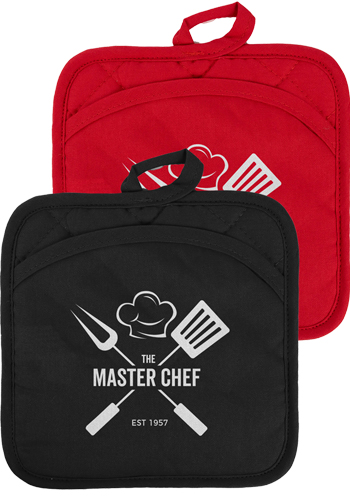 Printed Cotton Neoprene Pot Holder |FPF1413 - DiscountMugs