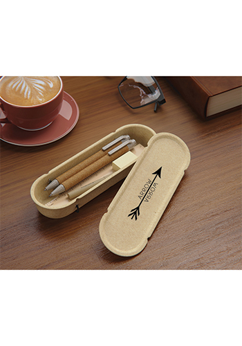 Printed Ecologist 5-Piece Eco Stationery Kit |SPCEC1351 - DiscountMugs