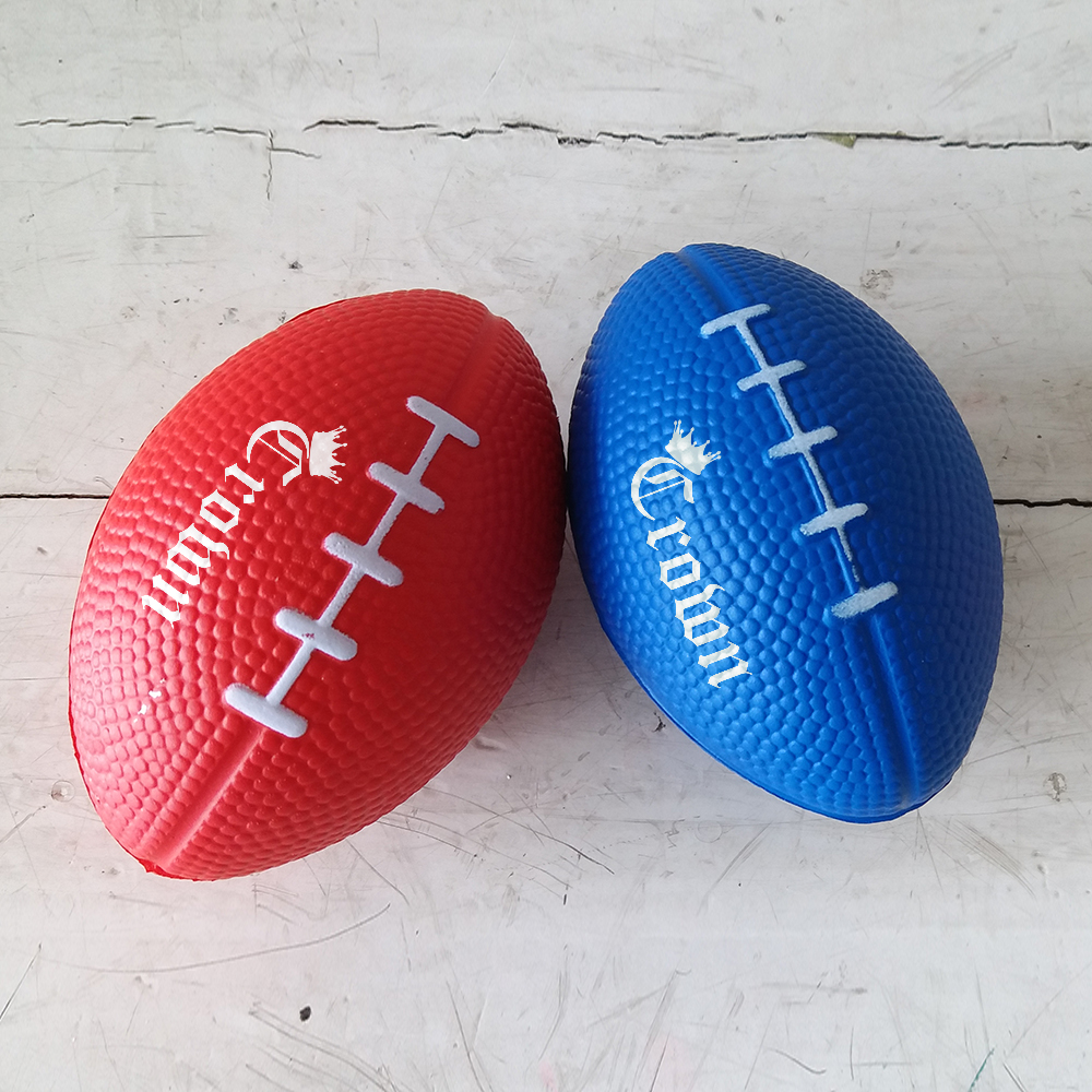Custom Football Stress Balls | STRESS04 - DiscountMugs