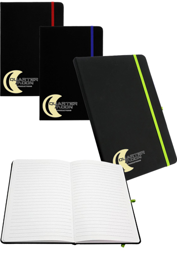 Customized FSC Certified Accent Notebook | ASCPP6837 - DiscountMugs