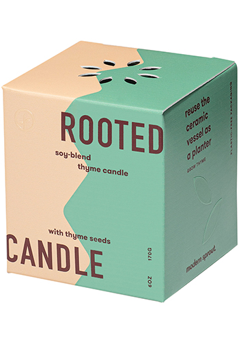 Printed Modern Sprout® Rooted Candle | GL101462 - DiscountMugs