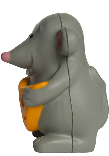 Custom Mouse with Cheese Stress Balls | AL26096 - DiscountMugs