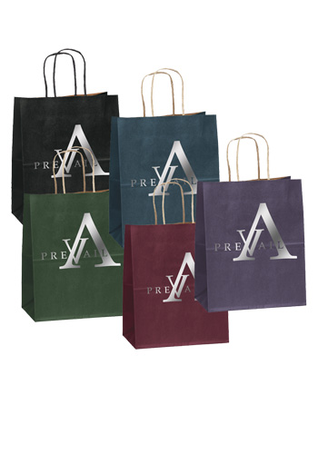 Custom Munchkin Foil Hot Stamp Paper Bags | BM34P79 - DiscountMugs