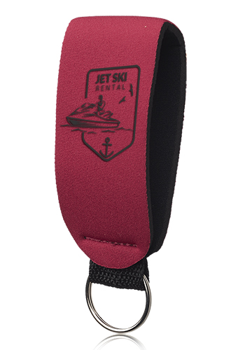 Personalized Neoprene Strap Keychains | KEY115 - DiscountMugs