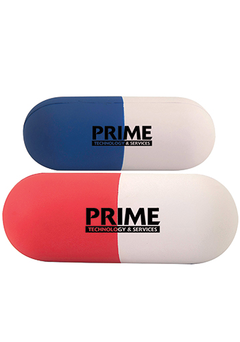 Custom Pill Capsule Stress Balls | AL2631332 - DiscountMugs