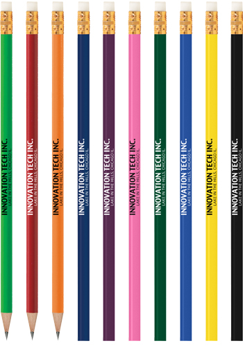Promotional Solid Pencils | BGBPS - Discountmugs
