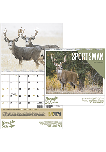 Custom Sportsman Triumph Calendars | X11333 - DiscountMugs