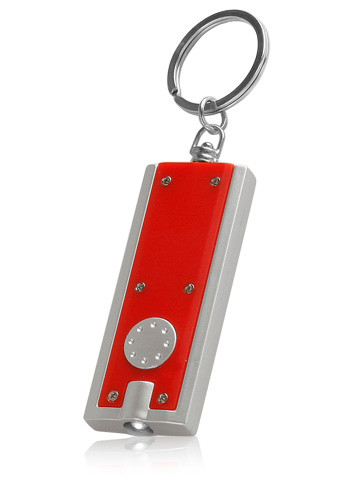 Personalized Rectangle Light Keychains | KEY01 - DiscountMugs