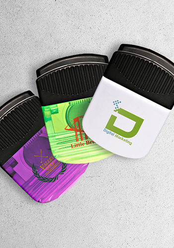 Promotional Square Magnetic Clips | CLIP03 - DiscountMugs