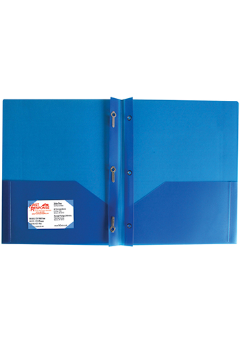 Custom Three Prong Twin Pocket Presentation Folder |EP379 - DiscountMugs